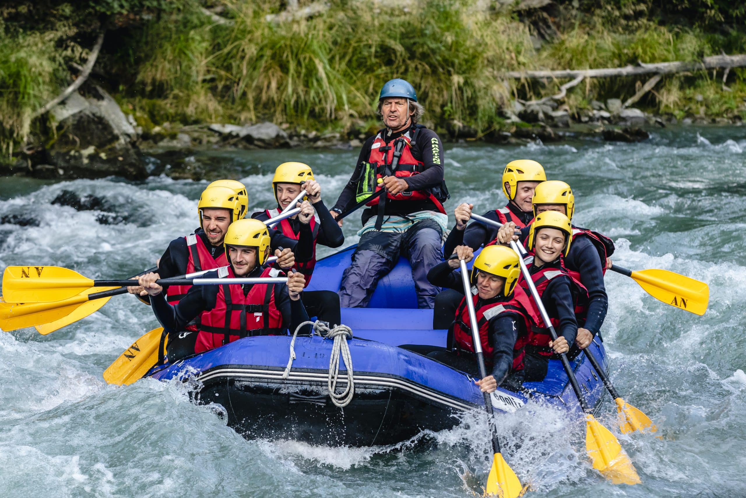 Rafting la Plagne sur l'Isère